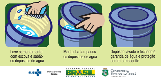 Depósitos com água devem ser fechados para evitar dengue - Secretaria ...