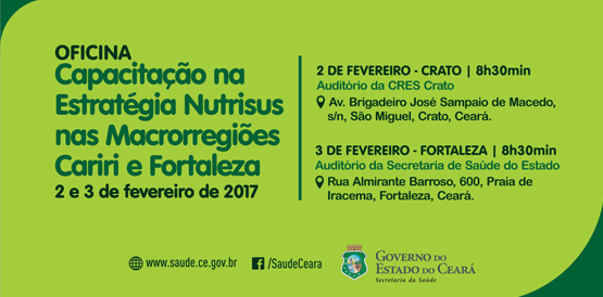 Saúde capacita profissionais de 22 municípios na Estratégia NutriSUS ...