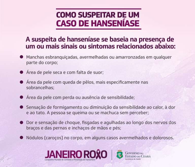 Saúde orienta sobre prevenção e tratamento de hanseníase - Secretaria ...