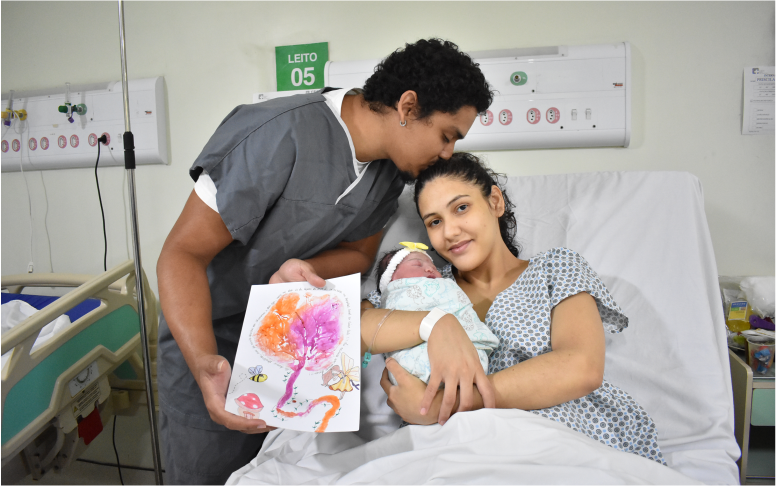 Assistência humanizada ao parto é garantida no HGCC